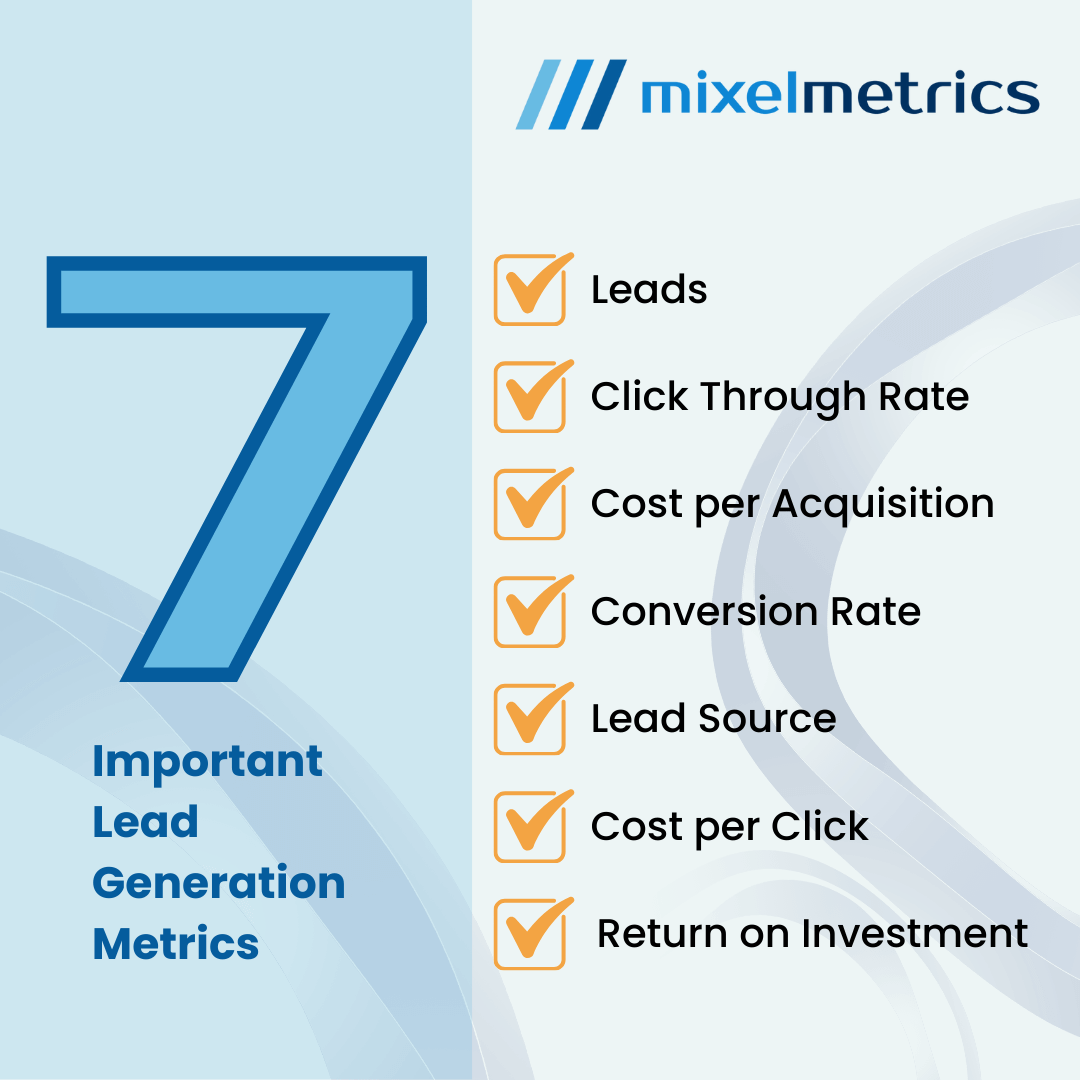 7 Metrics to Guide Your Lead Gen Strategy - mixelmetrics
